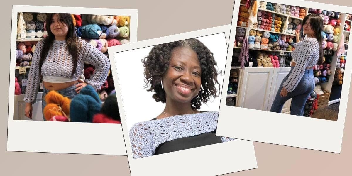 On & Popping Crop Sweater: Transform Your Crochet Game - Crochet Foundry
