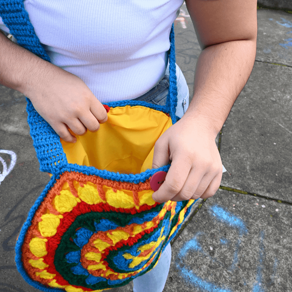 Priscilla Mitchell’s Flower Power Mandala Tote Bag: Interview